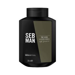 SEB MAN Haarshampoo »The Boss Thickening Shampoo« für feines Haar, verleiht Volumen, frischer Duft transparent Speziell auf die Bedürfnisse von...