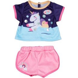 Baby Born Puppenkleidung »Einhorn Pyjama 43 cm« bunt