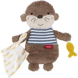 babyFEHN FEHN Greifspielzeug »Otter Theo, Knister-Otter« braun