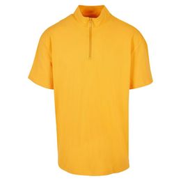 Urban Classics T-Shirt &raquo;Herren Boxy Zip Pique Tee&laquo; 1 Stk. magicmango XL XL Kantiges M&auml;nner T-Shirt mit Stehkragen und Rei&szlig;verschluss-Revers