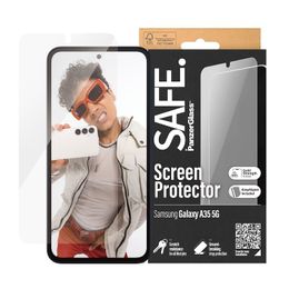 SAFE by PanzerGlass Displayschutzglas &raquo;Ultra Wide Fit Screen Protector&laquo; f&uuml;r Samsung A35 5G Displayschutzfolie, Displayschutz, Bildschirmschutz 