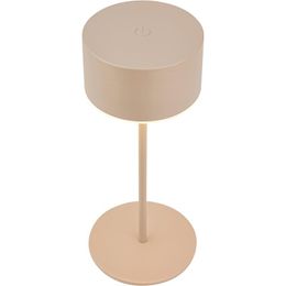 Briloner Leuchten LED Außen-Tischleuchte »KLIRA 7629011« beige
