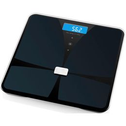 2THETA ETA K&ouml;rper-Analyse-Waage &raquo;Christine&laquo; ITO Technologie f&uuml;r genauere Messung schwarz