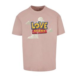 UPSCALE BY MISTER TEE T-Shirt &raquo;Herren Love Story Heavy Oversize Tee&laquo; 1 Stk. duskrose S S Vielseitige T-Shirts f&uuml;r jeden Anlass