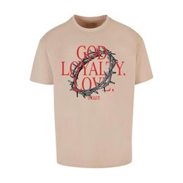 UPSCALE BY MISTER TEE T-Shirt &raquo;Unisex God Loyalty Love Oversize Tee&laquo; 1 Stk. sand XL XL Vielseitige T-Shirts f&uuml;r jeden Anlass