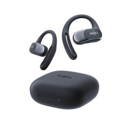 Aftershokz SHOKZ Open-Ear-Kopfhörer »OpenFit Air« A2DP Bluetooth Schwarz Anpassbares Ohrbügeldesign - passt sich den Rundungen jedes Ohrs an