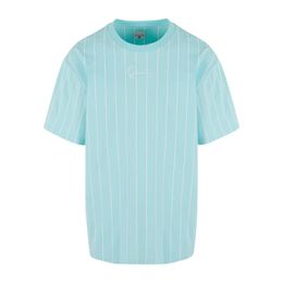 Karl Kani T-Shirt &raquo;Small Signature Essential Pinstripe Tee&laquo; 1 Stk. lightblue XL XL KOMFORT OHNE GRENZEN: Genie&szlig;en Sie den ganzen Tag &uuml;ber h&ouml;chsten...