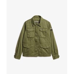 Superdry Jacke 'Military' Damen Gr&ouml;&szlig;e XL oliv
