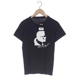 K by KARL LAGERFELD Karl Lagerfeld T-Shirt Damen Gr&ouml;&szlig;e M Second Hand schwarz