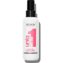 Revlon PROFESSIONAL Haarspülung »Uniqone All In One Lotus Hair Treatment 150ml« Sprühkur mit zehn Vorteilen für trockenes und strapaziertes Haar....