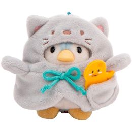 Nici Kuscheltier »mymochi, Pinguin Waddle, 8 cm« mit Ente und Katzenkostüm, in Geschenkbox blau