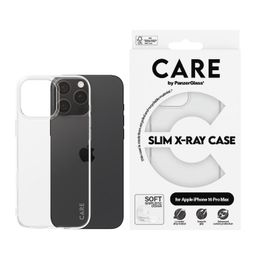 CARE BY PANZERGLASS Handyhülle »Case Fashion X-Ray Soft Basic Apple iPhone 16 Pro Max« Backcover, Schutzhülle, Handyschutzhülle, Case, Schutzcase,...