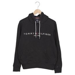 Tommy Hilfiger Kapuzenpullover Damen Gr&ouml;&szlig;e L Second Hand schwarz