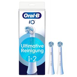 Oral-B Aufsteckbürsten »iO Ultimative Reinigung« für fortgeschrittene Tiefenreinigung und Plaque-Entfernung weiß ZAHNÄRZT/INNEN VERTRAUEN Oral-B:...