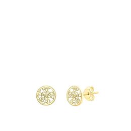 Lucardi Earrings 'Klassisch' female Gold size Onesize