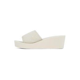 Calvin Klein Pantolette Damen Gr&ouml;&szlig;e 37 wei&szlig;