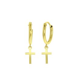 Lucardi Earrings 'Klassisch' female Gold size Onesize