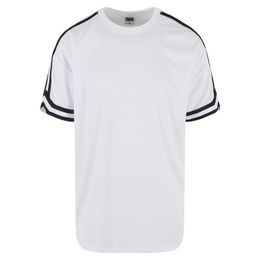 Urban Classics Damen Urban Classics T-Shirt &raquo; Herren Oversized Stripes Mesh Tee&laquo; 1 Stk. S
