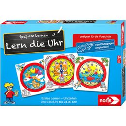 Noris Spiel »Lern die Uhr« bunt