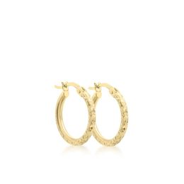 Lucardi Earrings 'Klassisch' female Gold size 13