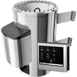 Karibu Saunaofen 3,6 kW Plug&Play externe Steuerung, Easy Finnisch 3,6 kW Ofen