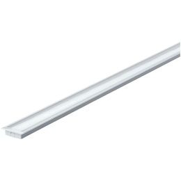 Paulmann LED-Streifen &raquo;Floor Profil mit Diffusor 100cm Alu eloxiert, Satin,Alu/Kunststoff Alu&laquo; grau