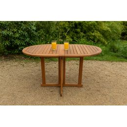 Gartentisch Akazie 120 x 70 cm Klapptisch PEDRO