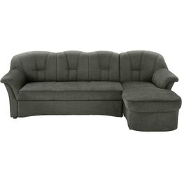 DOMO collection Ecksofa &raquo;Papenburg, zeitlose R&uuml;ckensteppung, elegante Formensprache, L-Form&laquo; in gro&szlig;er Farbvielfalt, wahlweise mit Bettfunktion...