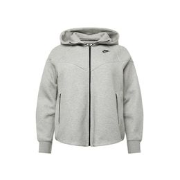 Nike Sportswear Sweatjacke Damen Gr&ouml;&szlig;e 7XL/8XL graumeliert / schwarz