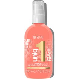 Revlon PROFESSIONAL Leave-in Pflege »All In One Curls Hair Treatment 230 ml« Tiefenwirksame Pflege mit zehn Vorteilen für lockiges Haar. rosa...