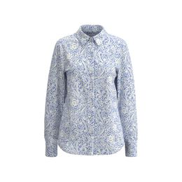 Seidensticker Bluse 'Schwarze Rose' Damen Gr&ouml;&szlig;e XS royalblau / wei&szlig;