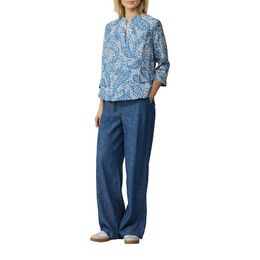 s.Oliver Damen s.Oliver Shirtbluse mit 3/4-&Auml;rmeln und im Tunika-Look blau 42