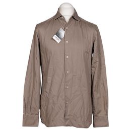 Massimo Dutti Hemd Herren Gr&ouml;&szlig;e M Second Hand beige