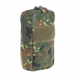 Multi-Tasche senkrecht MX054 5fb flecktarn