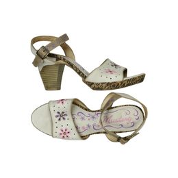 Mustang Sandalen Damen Gr&ouml;&szlig;e 42 Second Hand grau