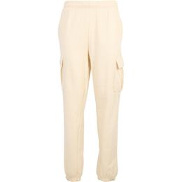 Urban Classics Jogginghose &raquo;Light Terry Wide Cargo Sweatpants&laquo; whitesand XL - US-Gr&ouml;&szlig;en US-Gr&ouml;&szlig;en XL Beq&uuml;me Sweathosen f&uuml;r Freizeit und Sport