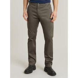 G-Star Raw G-STAR Chinohose »Mosa Straight Chino« gs grey 33 - Länge 26 Länge 26 33 Hosenschlitz mit Reißverschluss