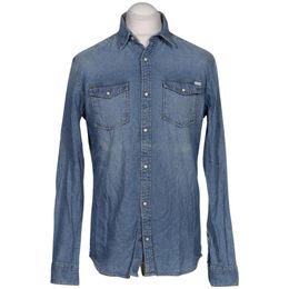 Jack & Jones JACK & JONES Hemd Herren Gr&ouml;&szlig;e M Second Hand blau