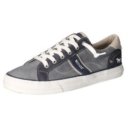 Mustang Shoes Herren Slip-On Sneaker mit stylischem Seitenstreifen, Freizeitschuh, Halbschuh, Schn&uuml;rschuh wei&szlig; 42