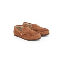 Tommy Hilfiger Hausschuh »HILFIGER DRIVER HOUSE SHOE«, Casualmode, Schlupfschuh, Slipper im Mokassin-Style braun 40 40 Trendiger Hausschuh zum...