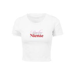 MISS TEE T-Shirt &raquo;Damen Dolce Far Niente Cropped Tee&laquo; 1 Stk. white XL XL L&auml;ngere T-Shirts f&uuml;r entspannten Stil
