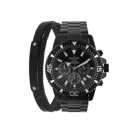 Lucardi Analog Watch 'Statement' male Black size Onesize