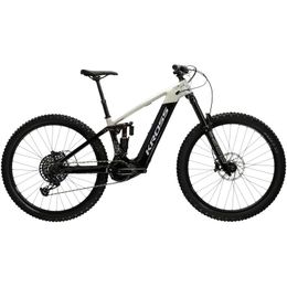 KROSS »E-MTB Moon Boost 1.0 29" grau« 12 Gang SRAM GX EAGLE Schaltwerk Kettenschaltung Mittelmotor 250 W mit Carbon-Rahmen und -Gabel, Pedelec,...