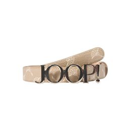 JOOP! G&uuml;rtel Damen Gr&ouml;&szlig;e 95 beige / gold / wei&szlig;