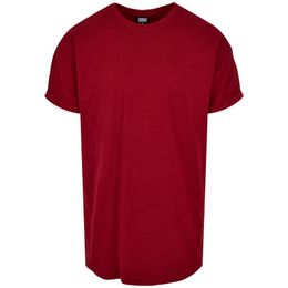 Urban Classics Damen Urban Classics T-Shirt &raquo; Herren Long Shaped Turnup Tee&laquo; 1 Stk. S