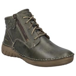 Josef Seibel Schn&uuml;rstiefelette &raquo;Felicia 01&laquo; Winterstiefel, Schn&uuml;rstiefel, Boots mit Rei&szlig;verschluss olivgr&uuml;n 40 40 Bequeme Schn&uuml;rboots von Josef...