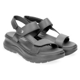 Panama Jack Plateausandale &raquo;Noor&laquo;, Sandalette, Sommerschuh, Klettschuh mit gepolsterter Innensohle schwarz 41 41 Modische Sandale mit Plateausohle...