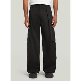 G-Star Raw G-STAR Cargohose &raquo;R-5N 3D Pleated Cargo&laquo; dk black 34 - L&auml;nge 26 L&auml;nge 26 34 Knopf- und Rei&szlig;verschluss