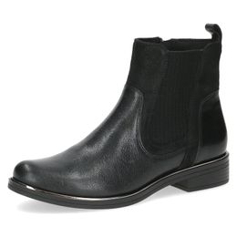 Caprice Chelseaboots, Blockabsatz, Boots, Stiefelette mit praktischem Rei&szlig;verschluss schwarz 42 42 Klassische Stiefelette in bequemer Form