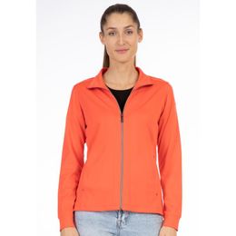LPO Trainingsjacke &raquo;Abby II&laquo; glatt mit matter Struktur new orange 40/42 (M) 40/42 (M) &bull; Atmungsaktives Material sorgt f&uuml;r optimalen Komfort